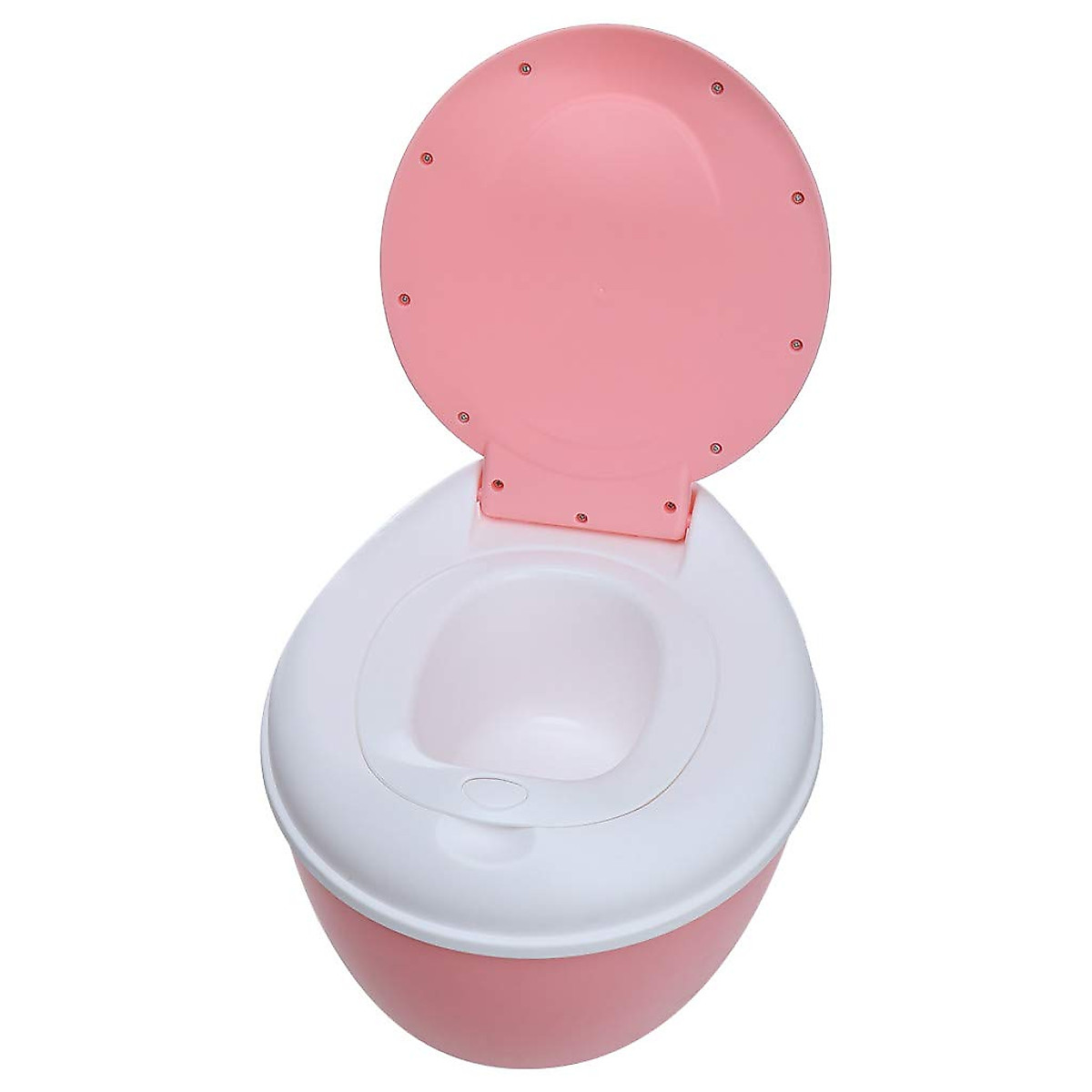 Toxz Multi-Stage 3-in-1 Potty Training Toilet for Baby,Removable and Easy to Clean,Backrest and Anti-Slip Stripe,Urinary Mouth Anti-Spray Design,Non-Toxic,Plastic Vinyl Material(Ship from US!)