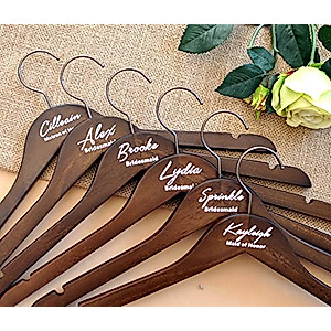 Bride Hanger, Wedding Hanger, Wedding Gift, Personalized Bride Hanger, Honor Maid, Bridesmaid, Doctor, Graduation Dress Hanger