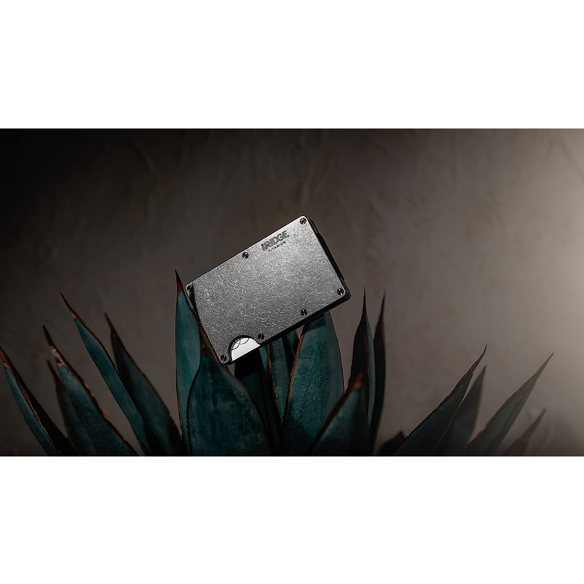 Ridge Wallets for Men - Slim Minimalist Wallet For Men, Front Pocket Wallets for Men, RFID Wallet For Men - Card Holder Wallet (Stonewashed Titanium)