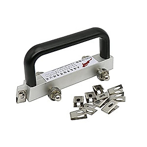 PVC Plastic Roll Sports Floor Groove Cutter Wheel Slotted Manual Slotting Knife Vinyl Floor Groover Construction Tools