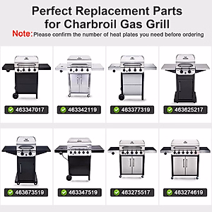 Grill Replacement Parts for Charbroil Performance 4 Burner 463342119, 463342118, 463332718, 463347017, 463376519, Char-Broil 463342119 Replacement Parts, Char Broil 463332718 Grill Replacement Parts