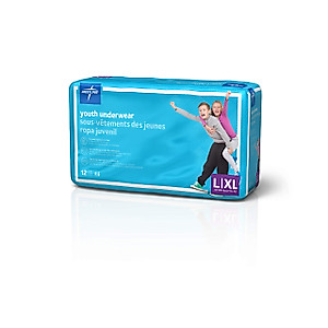 Medline Drytime Disposable Protective Youth Underwear, Large/XL, 12 Count (Pack of 4)