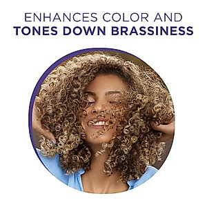 Clairol Professional Shimmer Lights Purple Shampoo, 2 fl. Oz | Neutralizes Brass & Yellow Tones | For Blonde, Silver, Gray & Highlighted Hair (Pack of 2)