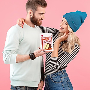 GIFTING GIGGLES Funny Romantic Joke Card for Boyfriend Husband or Lover | Gift for him | Anniversary, Birthday, Valentine’s Day, Fathers Day, Appreciation | 30th 40th 50th 60th 70th 75th