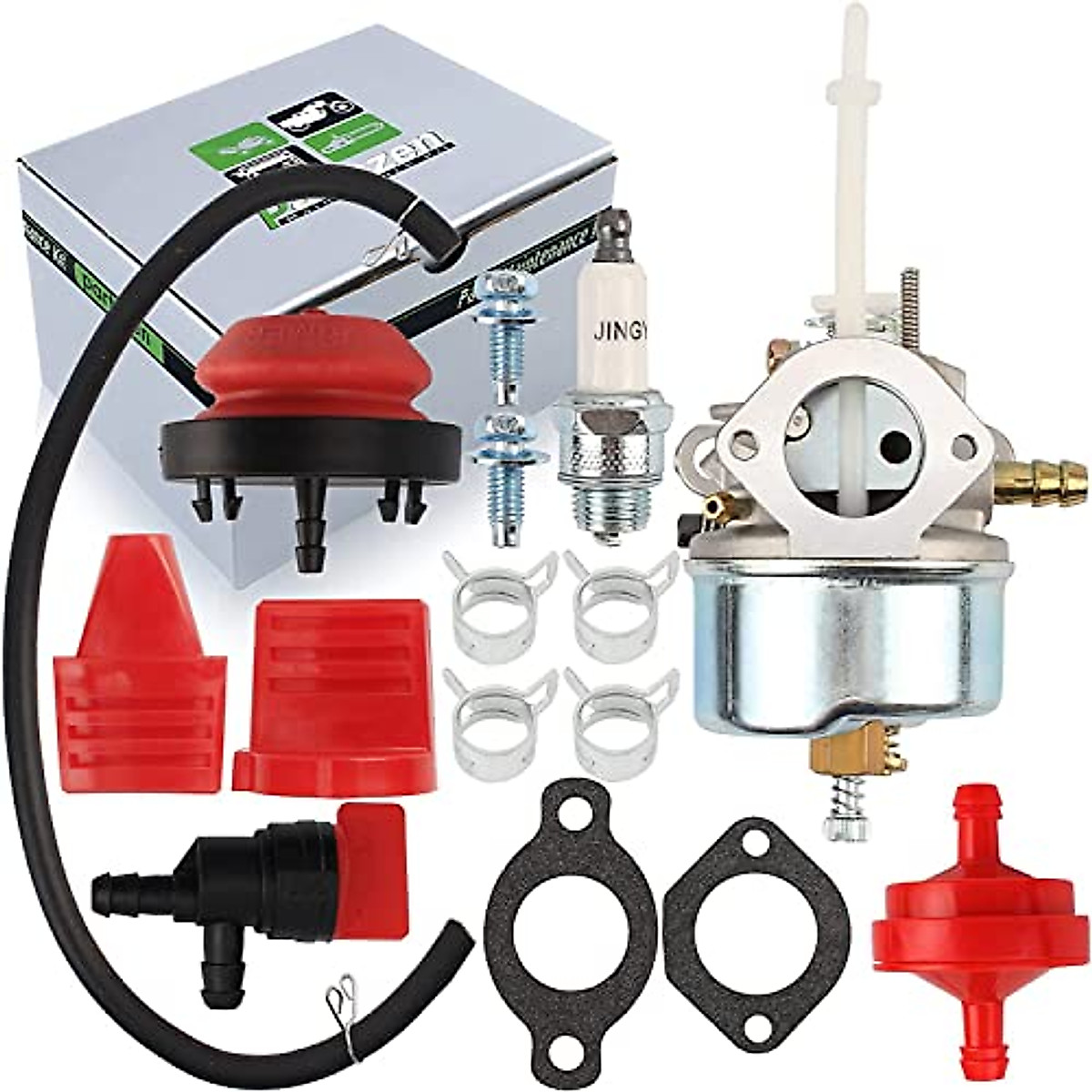 partszen 632371 632379 Carburetor for Tecumseh H50 HSK50 H60 HSK60 H70 HSK70 for Toro 38510 38513 38063 38065 38062 38050 38040 38072 38073 Snow Blower Thrower Replaces 632371A 632379A