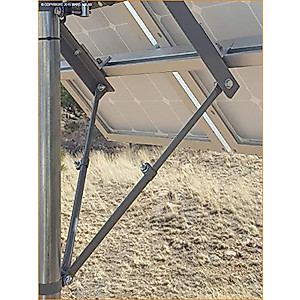 Mars Solar Wind/Snow Load Struts (One Pair) Long Strut 19-32"