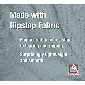 Avalanche Women's Ripstop Pant with UPF 50 Protection Everyday Hiking Ankle Pant with Pockets Quick Drying Pant for Hiking, Golf, Travel Black M