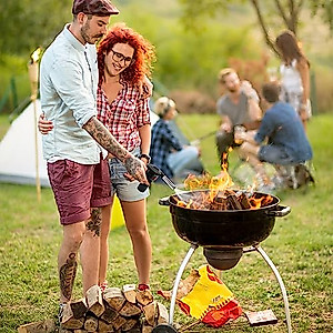 LONGSHENGDA Electric Blower Fan Grill Accessories Hair Dryer Fire Tools Aluminum Alloy Kitchen Tool for Picnic Camping Cooking