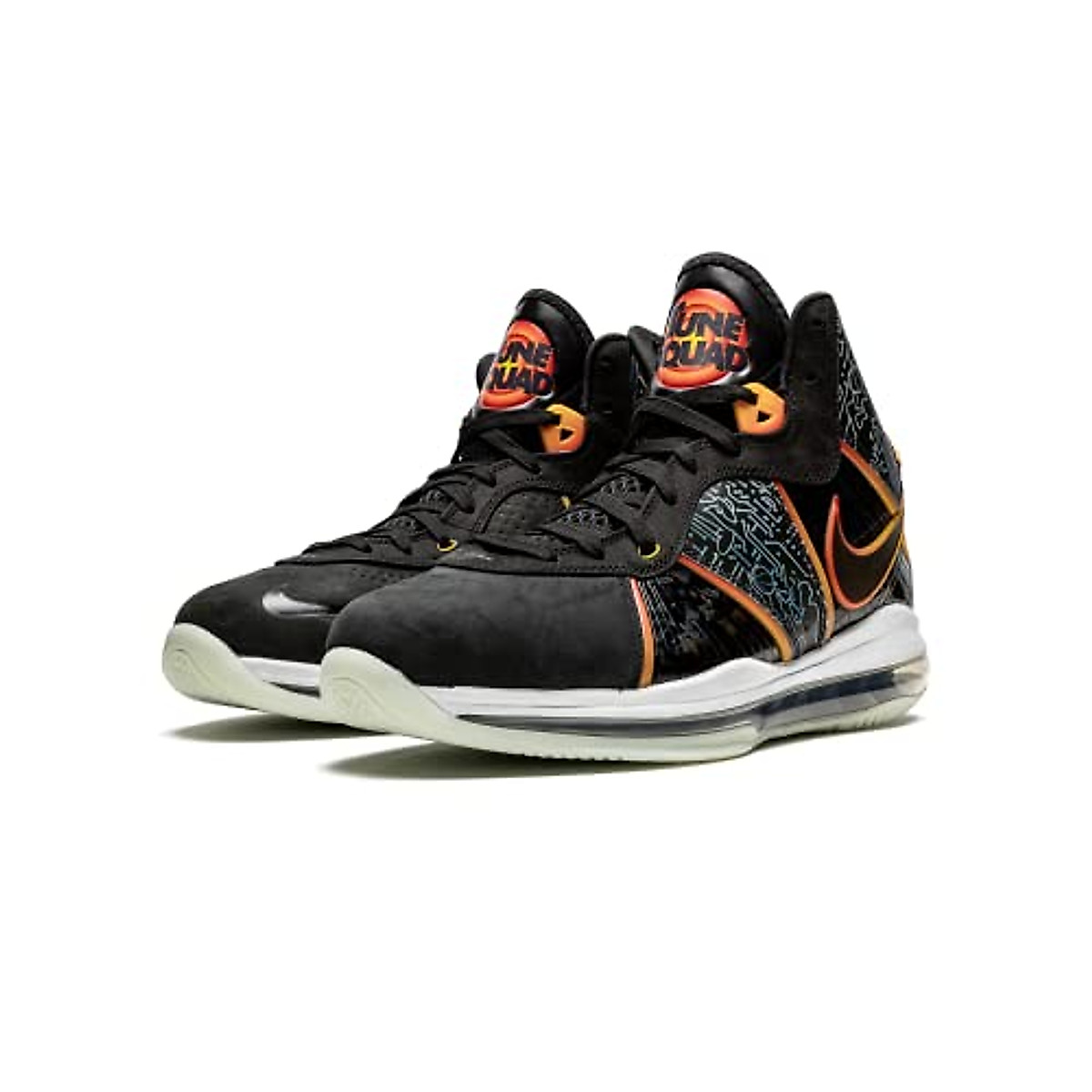 Nike Lebron VIII QS Black/Black/White/Multicolor 7.5 D (M)