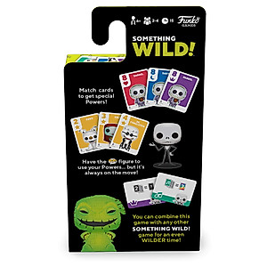 Funko Something Wild! Disney The Nightmare Before Christmas with Jack Skellington Pocket Pop! Card Game for 2-4 Players Ages 6 and Up