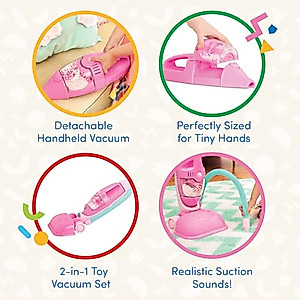 Battat- Play Circle- House Cleaning Set For Kids – Toy Vacuum – Hand Vacuum For Toddlers- Pretend Play – 3 years +