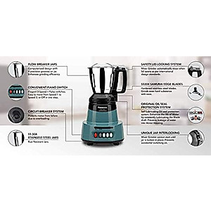 Panasonic Super Mixer Grinder MX-AV325 3 Stainless Steel Jars 600 Watts 110-120 Volt US & CANADA