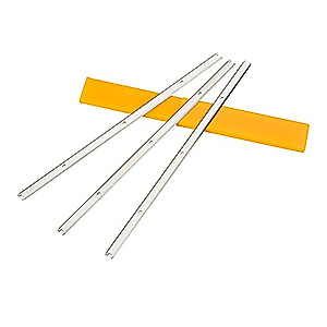 13-3/8 Inch HSS Planer Knives for Ridgid R4331, R4330 Planer, Replaces AC20502 - Set of 3