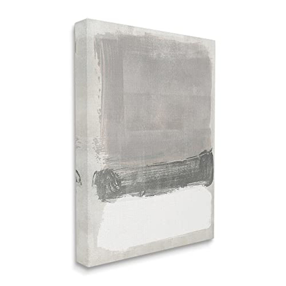 Stupell Industries Blocked Neutral Tones Abstract Brushstrokes Shapes, Design by Jennifer Paxton Parker