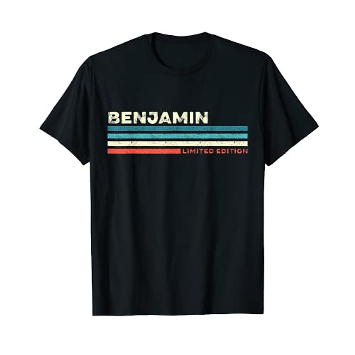 Mens Benjamin Customized Personalized Name Funny Birthday T-Shirt