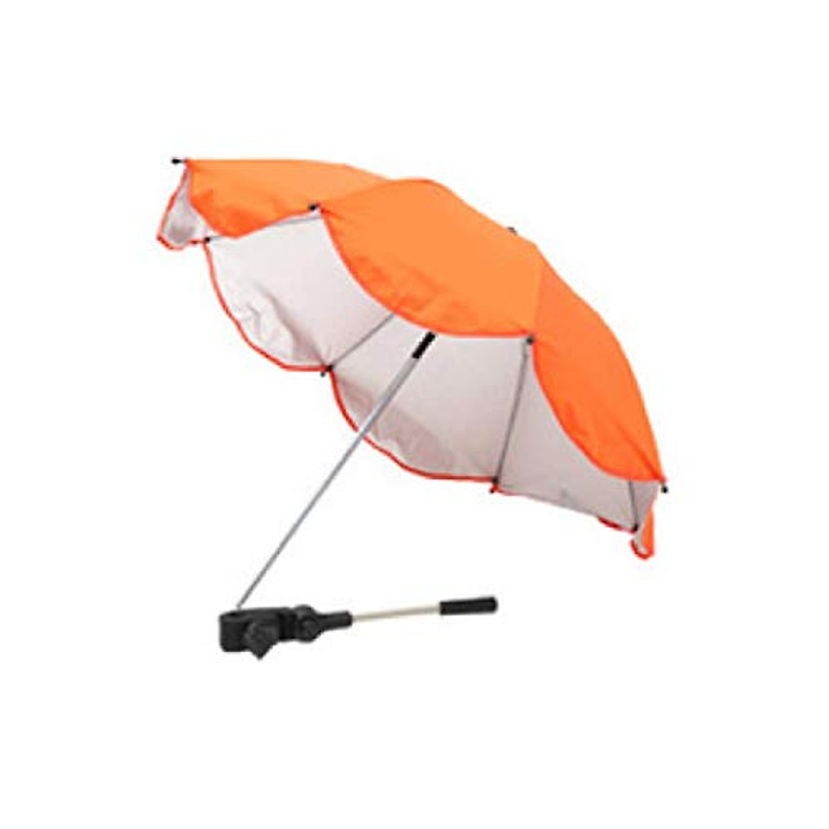 Silfrae Baby Stroller Umbrella UV Rays Umbrella Rainproof Parasol (Orange)