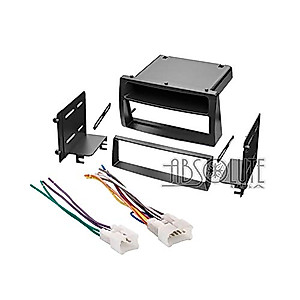 Absolute USA ABS99-8204 Toyota Corolla 2003 2004 2005 2006 2007 2008 Single DIN Stereo Harness Radio Install Dash Kit