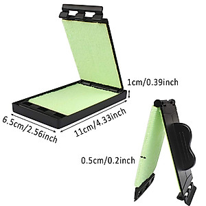 2 Pack Dual Guitar String Cleaner for Guitar, Bass and Ukulele, Used for Cleaning String and Fretboard