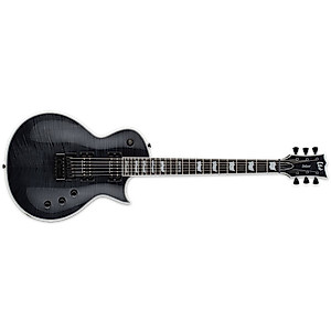 ESP LTD EC-1000FM Evertune Electric Guitar, See Thru Black