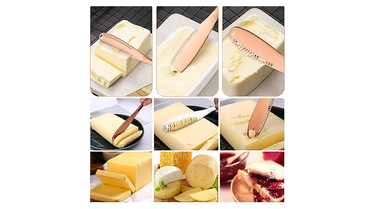 Balaweis 6 Pcs Travel Cheese Knife Set - Perfect for Cheese Lovers