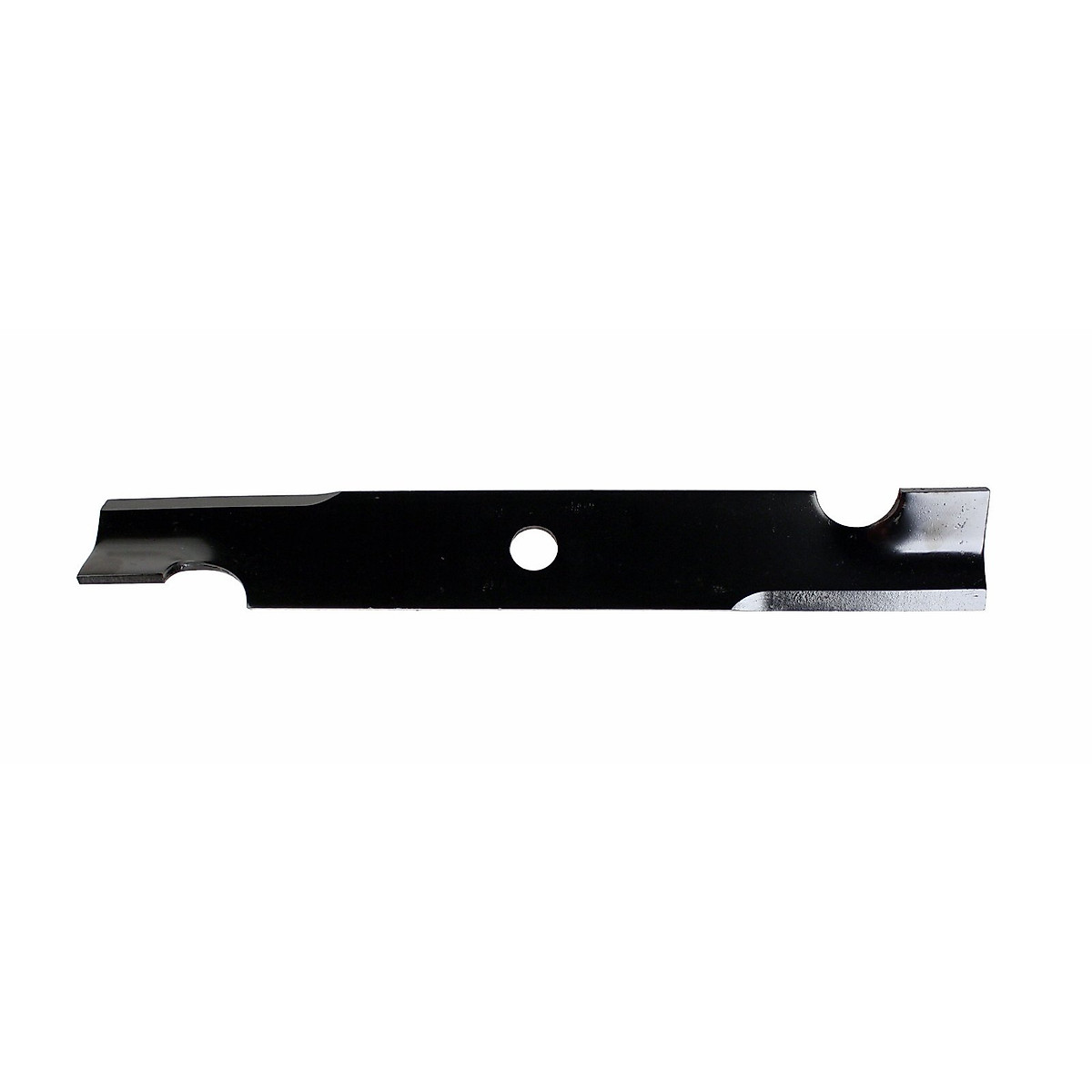 USA Mower Blades U15180BP (9) High-Lift Replacement Blade for Toro 103-6387 103-6387-S 103-6402-S Length 18 in. Width 2-1/2 in. Thickness .250 in. Center Hole 15/16 in. 52 in. Deck