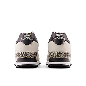 New Balance Women's 574 V2 Animal Print Sneaker, White/Black, 11