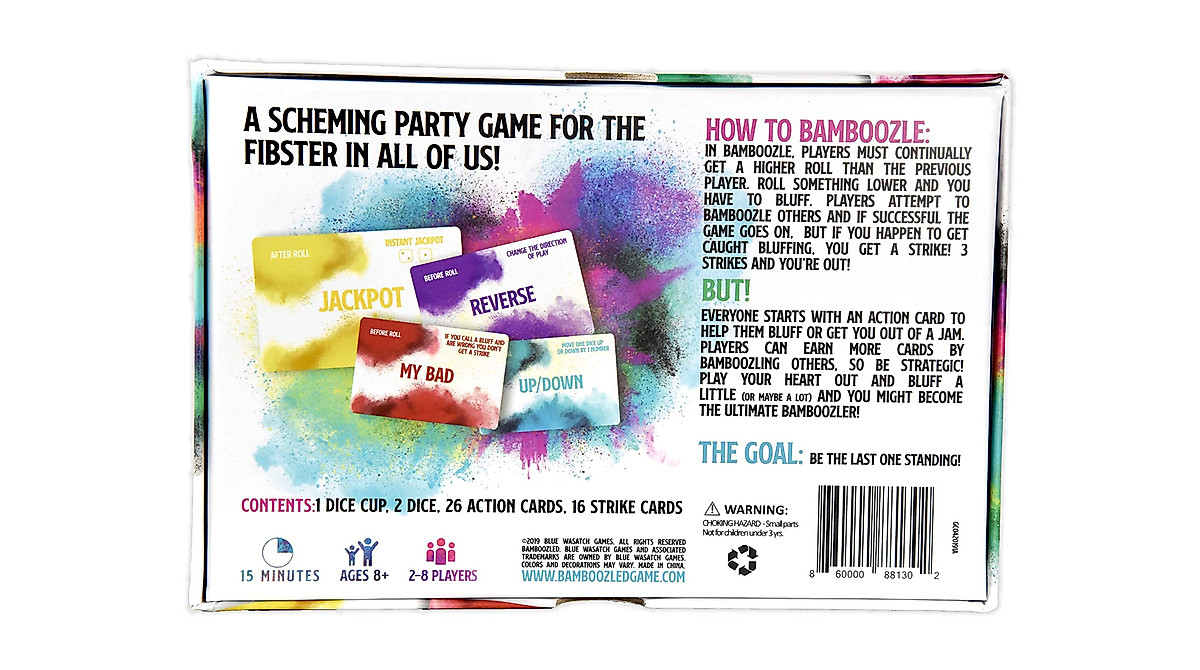 Bamboozled - The Bluffing Dice Game + Rank Card Game — 🛍️ The Retail Market
