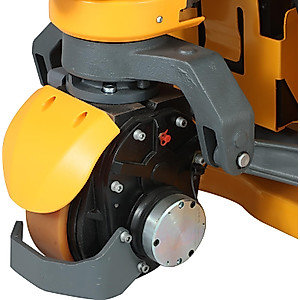 APOLLOLIFT Electric Pallet Jack Powered Lithium Battery Classic Pallet Truck 3300Lbs Capacity 48" x27" Fork Length Multi-Function Handle