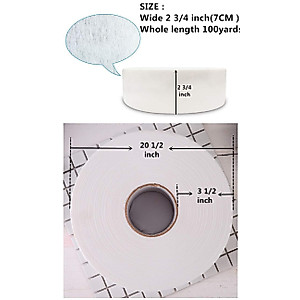 XICHEN 100Yards White large roll non-woven hair removal roll paper disposable beeswax hair removal special paper, underarm/hand/leg/bikini part Body Hair Removal