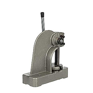 HHIP 8600-0031 Heavy Duty Arbor Press, .5 Ton Capacity, 10" Height (Pack of 1)