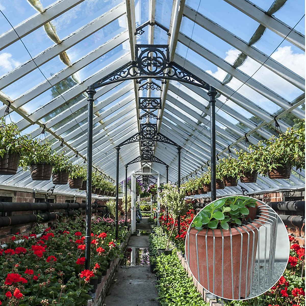 6 Inch Landscape Staples, Galvanized Garden Stakes, U-Shaped Weed Barrier Stakes, Garden Staples for Weed Barrier Stakes, Landscape Fabric Stakes, Soaker Hose Stakes (20 Pack)