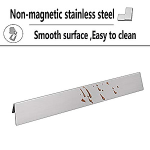 Kalomo 17.5” Grill Flavorizer Bars Parts for Weber Genesis E-310, E-330, S-330, 7620 7622 Weber Genesis 300, Grill Heat Deflectors Grill Accessories Heat Plates Shield BBQ Gas Grill Replacement Parts