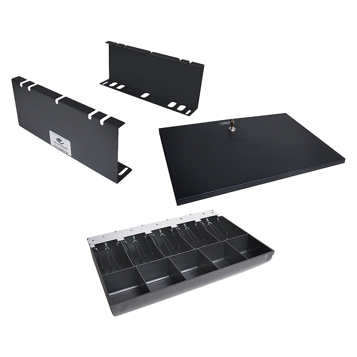 APG PK-15-P004 Replacement Plastic Bill Hold-Down Kit, Includes 5 Hold Downs and 5 Springs