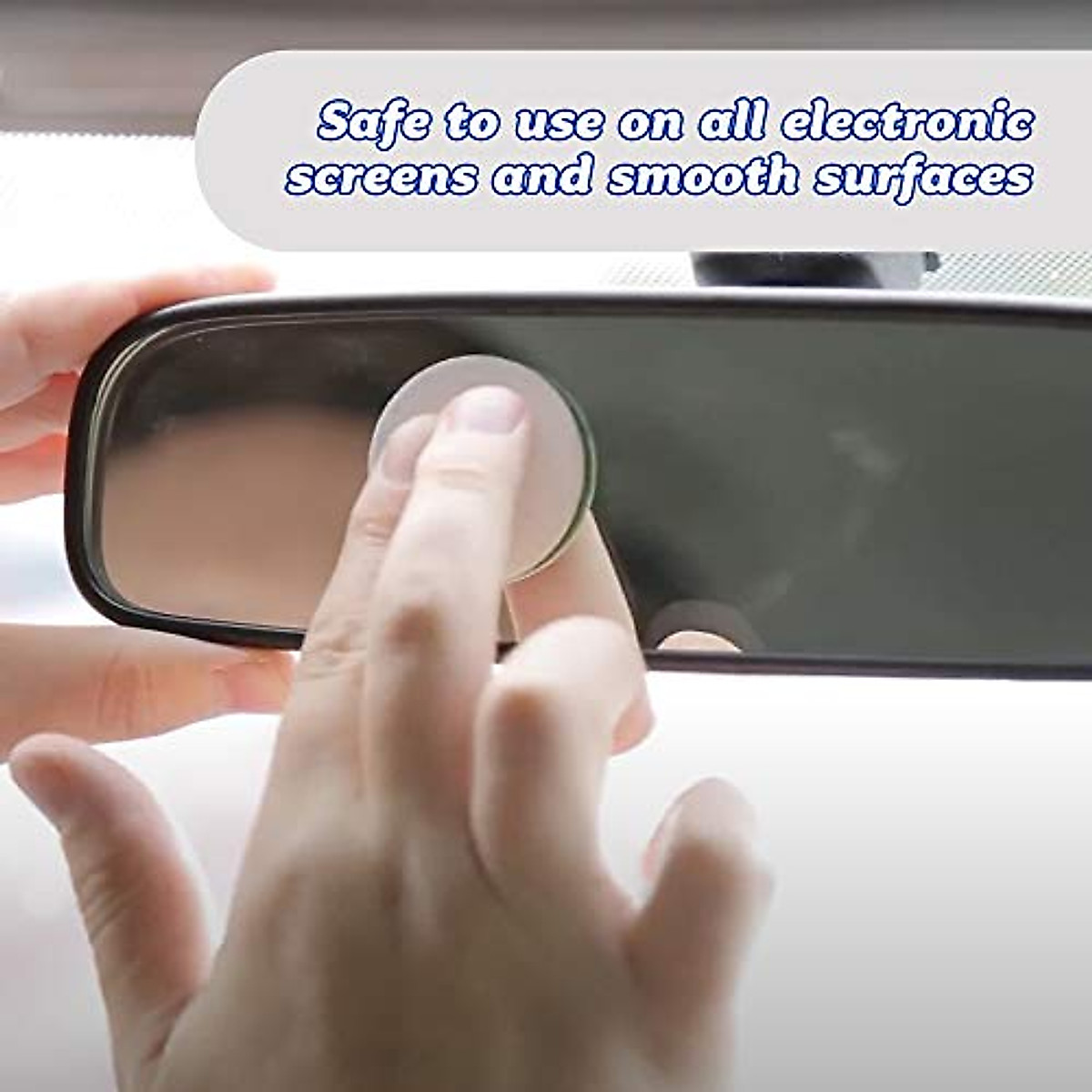 Scrub Daddy Screen Cleaning Microfiber Cloth Pads - Screen Daddy- Screen Cleaning Pads for Phone, Computer Screen, Eye Glasses, Lenses, Scratch-Free, Streak-Free, Reusable, Washable, 2ct