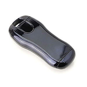 iJDMTOY Glossy Black TPU Key Fob Cover w/Button Cover Panel Compatible With Porsche 2017-up Panamera, 2019-up Cayenne Gen2 Smart Key