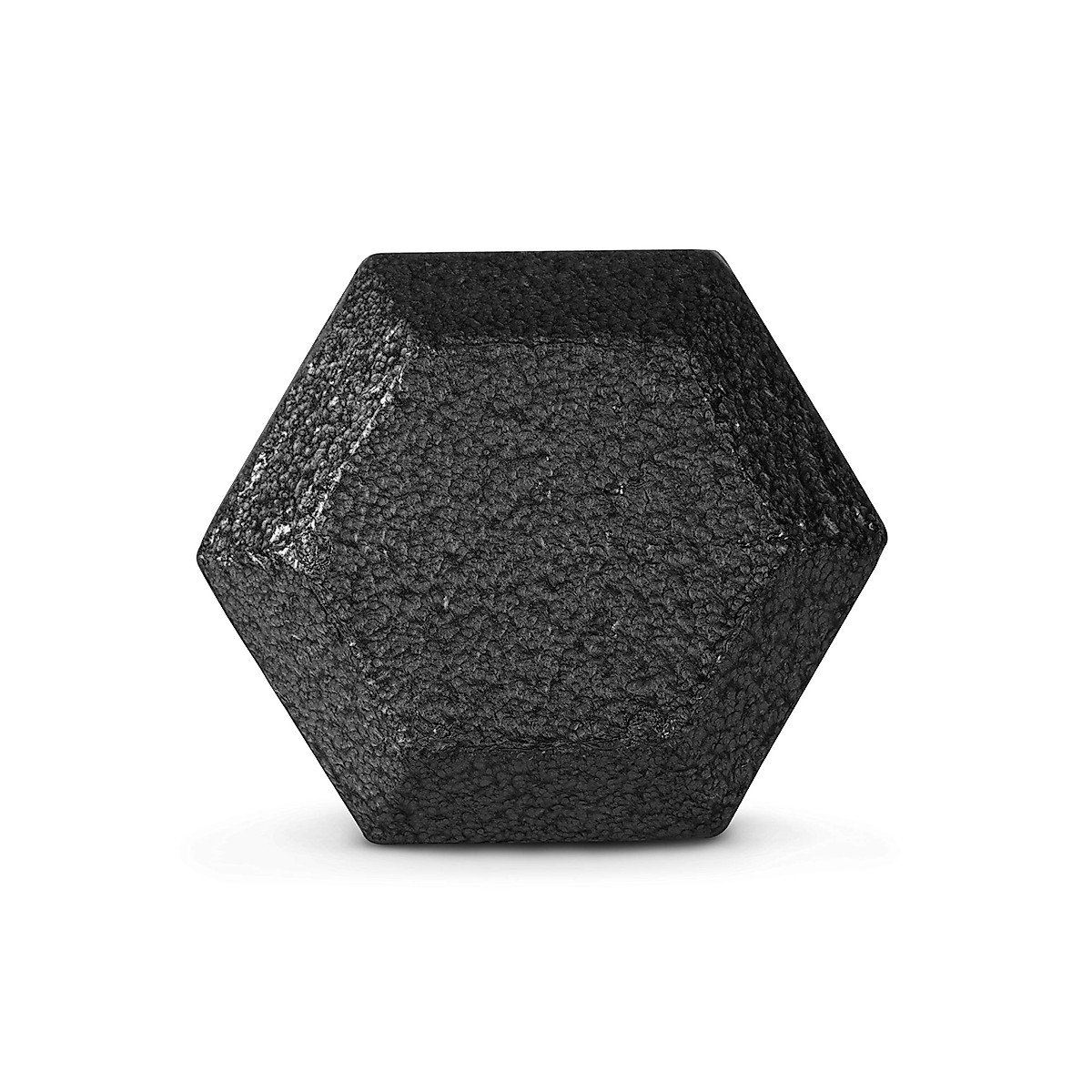 CAP Barbell Cast Iron Hex Dumbbell, Black, Single, 30 lb