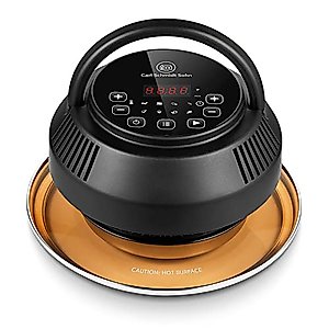 Air Fryer Lid CSS 8 in 1 Air Fryer Lid, 1000W Powerful Pressure Cooker Lid, Air Fryer