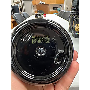 ALPHA LION Superhuman Extreme Pre Workout Powder, Beta Alanine, L-Taurine & Tri-Source Caffeine for Sustained Energy, Nitric Oxide & Citrulline for Pump (21 Servings, Sour Gummy Bear Flavor)