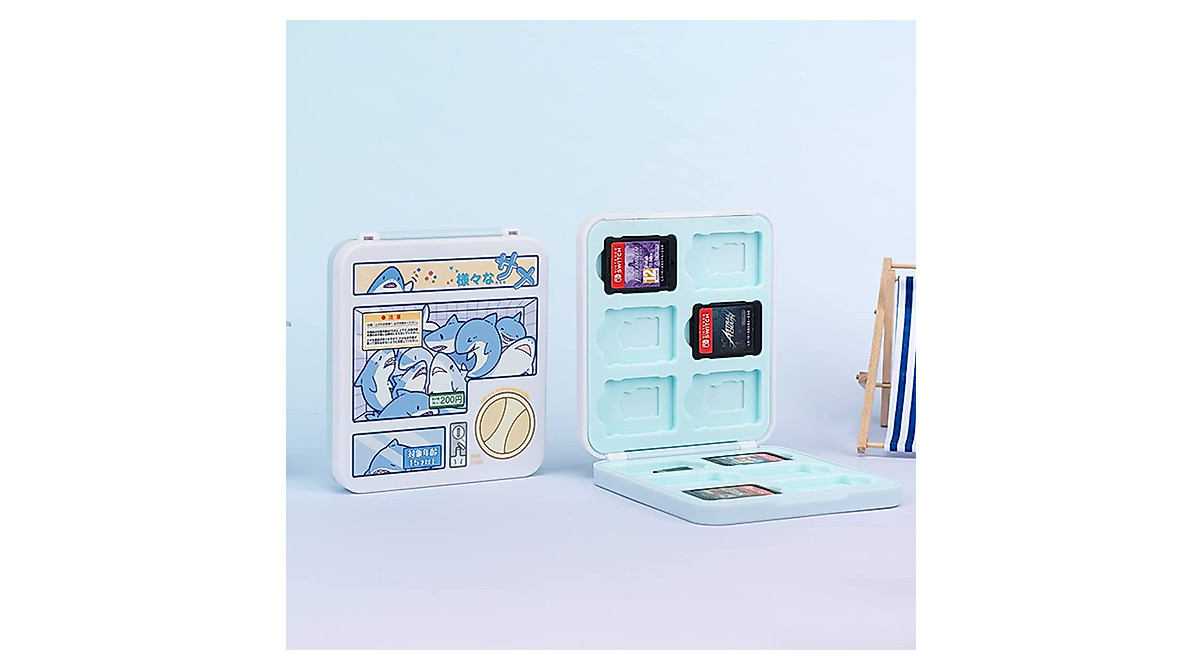 GeekShare Shark Game Card Case - Portable & Stylish