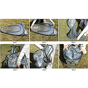 Gardzen 2-Pack 27"x27"x31" Pop up Grow Greenhouse Small Greenhouse, Portable Plant Flowers Mini Green House Cover for Outdoor & Indoor Use