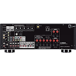 Yamaha TSR-7810 7.2-Channel 4K Ultra HD Network AV Receiver; 7.2-channel Surround Sound with Dolby Atmos and DTS:X; Fully Loaded with Compatible Wi-Fi, Bluetooth, AirPlay and Spotify Connect