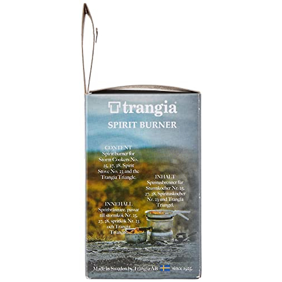 Trangia Spirit Burner with Screwcap Versatile Easy to Use Alcohol Stove, 0