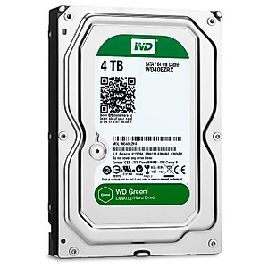 WD40EZRX Western Digital 4TB Internal Hard Drive IntelliPower 64MB Cache SATA 6.0Gb