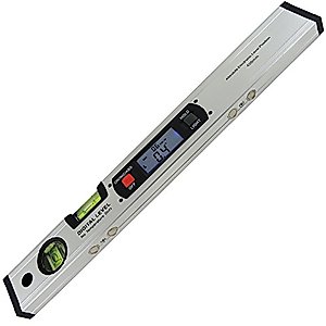 360° Digital Long Level Inclinometer Angle Finder Ruler Protractor 42cm with Magnets/Backlight/Vertical & Horizontal Spirit Bubble for Construction Carpenter Craftsman Renovation Home Professional
