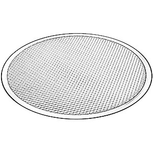 Tosnail 4 Pack 10 Inches Seamless Aluminum Pizza Screen Pizza Pan with Holes Pizza Mesh