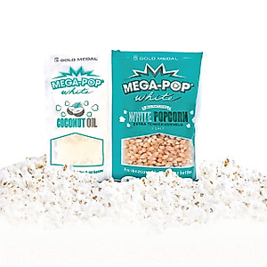 Mega Pop® White Corn/Oil/Salt Kit with Coconut Oil (16-oz. Kettle)