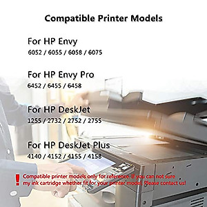 LEBOK for HP 67XXL 2 Ink Cartridges Black 3YM59A