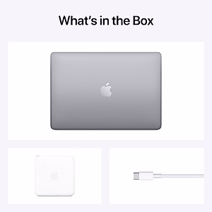 Apple 2020 MacBook Pro M1 Chip (13-inch, 8GB RAM, 256GB SSD Storage) - Silver