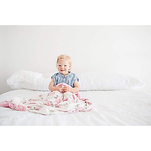 Copper Pearl Three-Layer Baby Blanket: Soft Baby Quilts for Boys and Girls | Breathable, Cozy, Toddler Blanket | Baby Quilt for Newborns | 46x46 Premium Polyester/Rayon | Grace