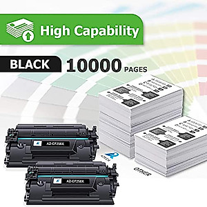 Aztech Compatible Toner Cartridge Replacement for HP 58X CF258X 58A CF258A for HP Pro M404n M404dn M404dw MFP M428fdw M428dw M428fdn High Yield Printer Toner (Black 2-Pack)